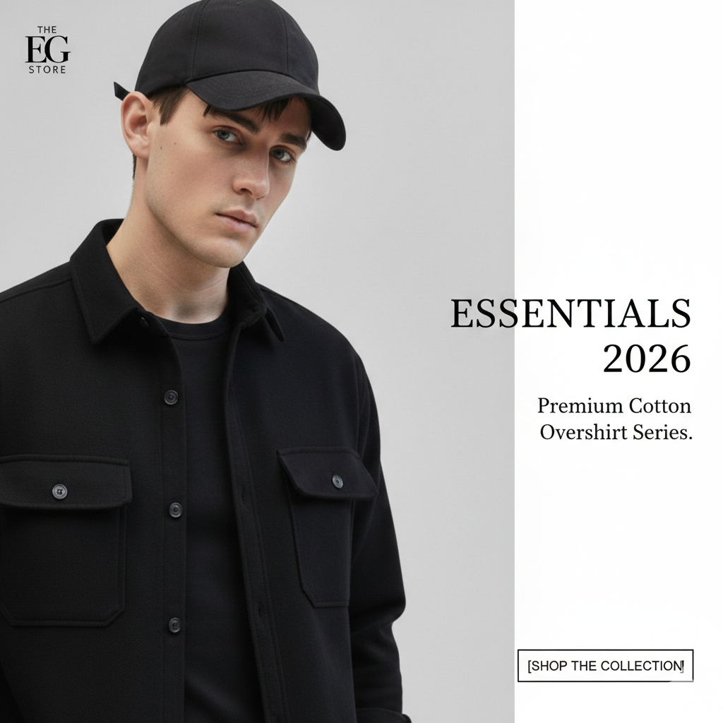 Buy Shacket for Men Online – Trendy Shirts – THE EG STORE